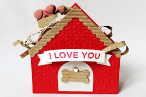 Dog House Valentine Tutorial - Splitcoaststampers
