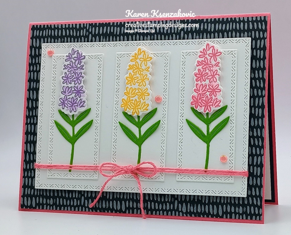 Pretty Hyacinths by ksenzak1 at Splitcoaststampers