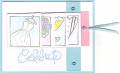 (Front) Baby boy waterfall card by Jacki R. at Splitcoaststampers