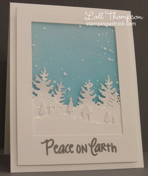 Snowy Christmas by Loll Thompson at Splitcoaststampers