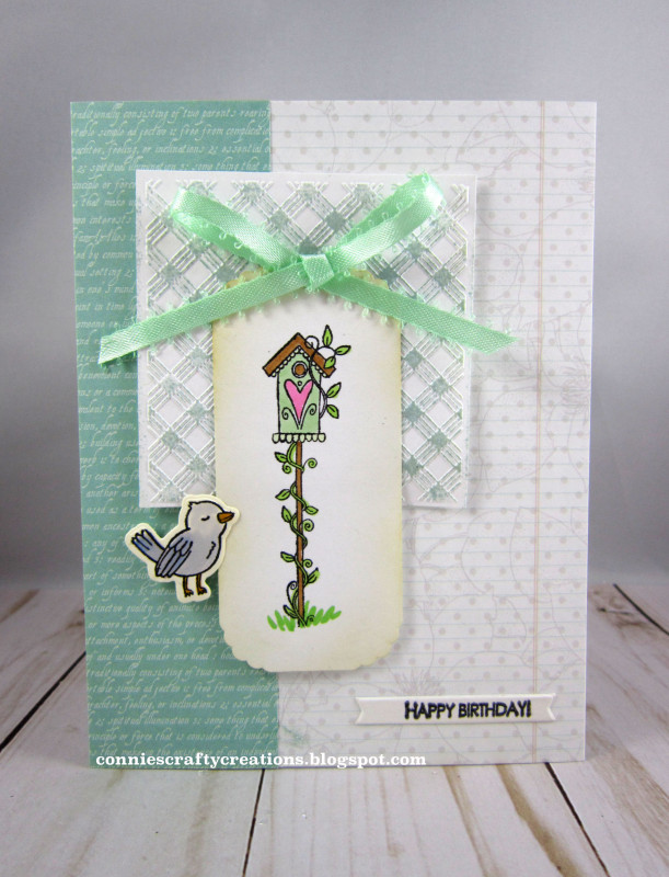 Birthday bird by Conniecrafter at Splitcoaststampers