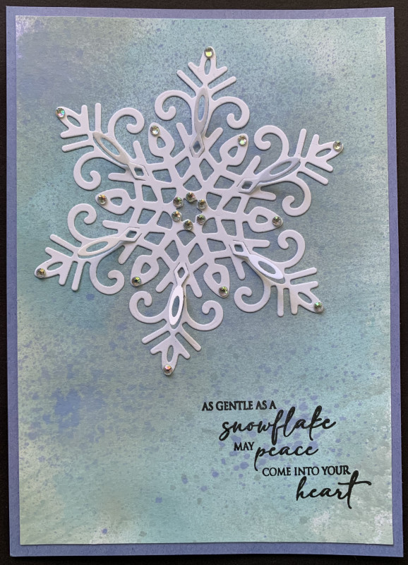 Gentle Snowflake by Amy Zepeda at Splitcoaststampers