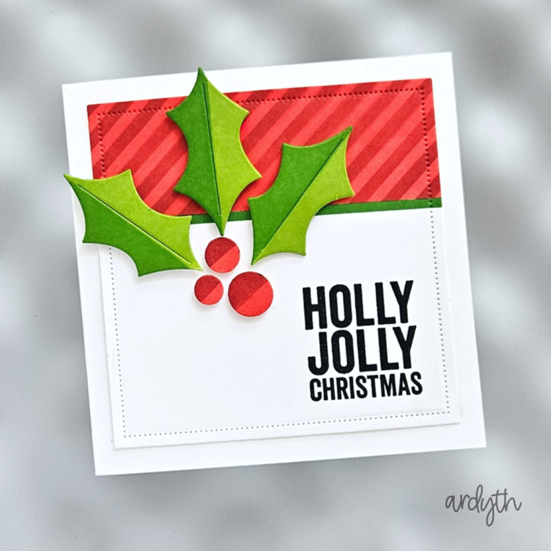 FS967 - Holly Jolly by Ardyth at Splitcoaststampers