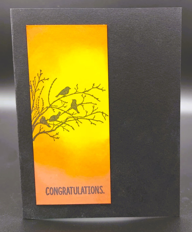 Congratulations Scene by Shoe Girl at Splitcoaststampers