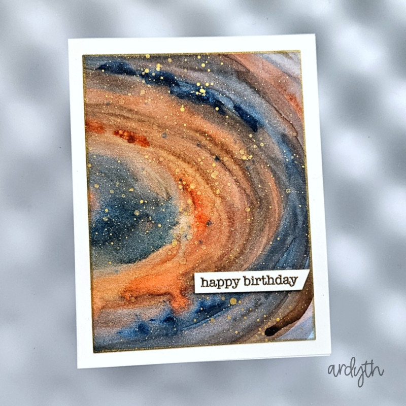 Easy Watercolour Techniques - concentric ovals by Ardyth at ...