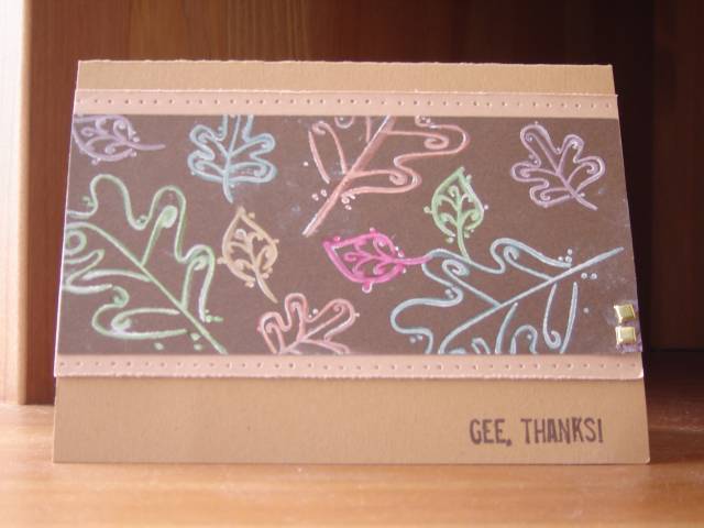 Coloured Fall Whimsy by strawberry11 at Splitcoaststampers